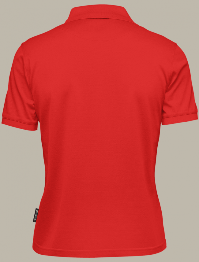 ELSA Collar T-Shirt ( With ELSA Mark ) - Red